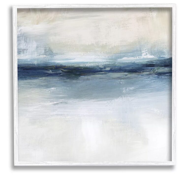 Calming Abstract Wall Art With a Coastal Feel - Stars & Anchor