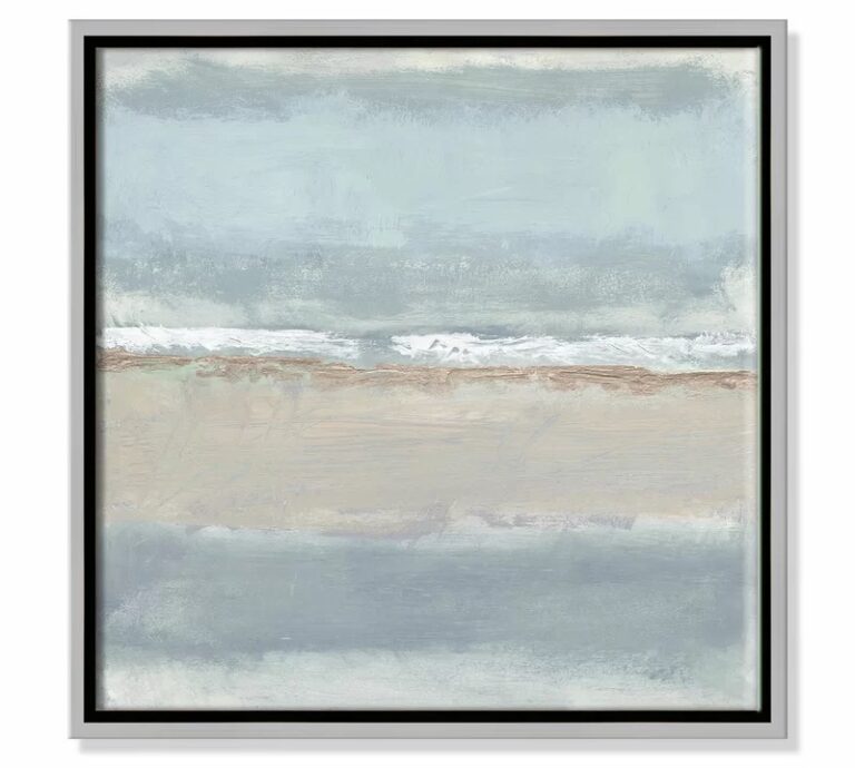 Calming Abstract Wall Art With a Coastal Feel - Stars & Anchor