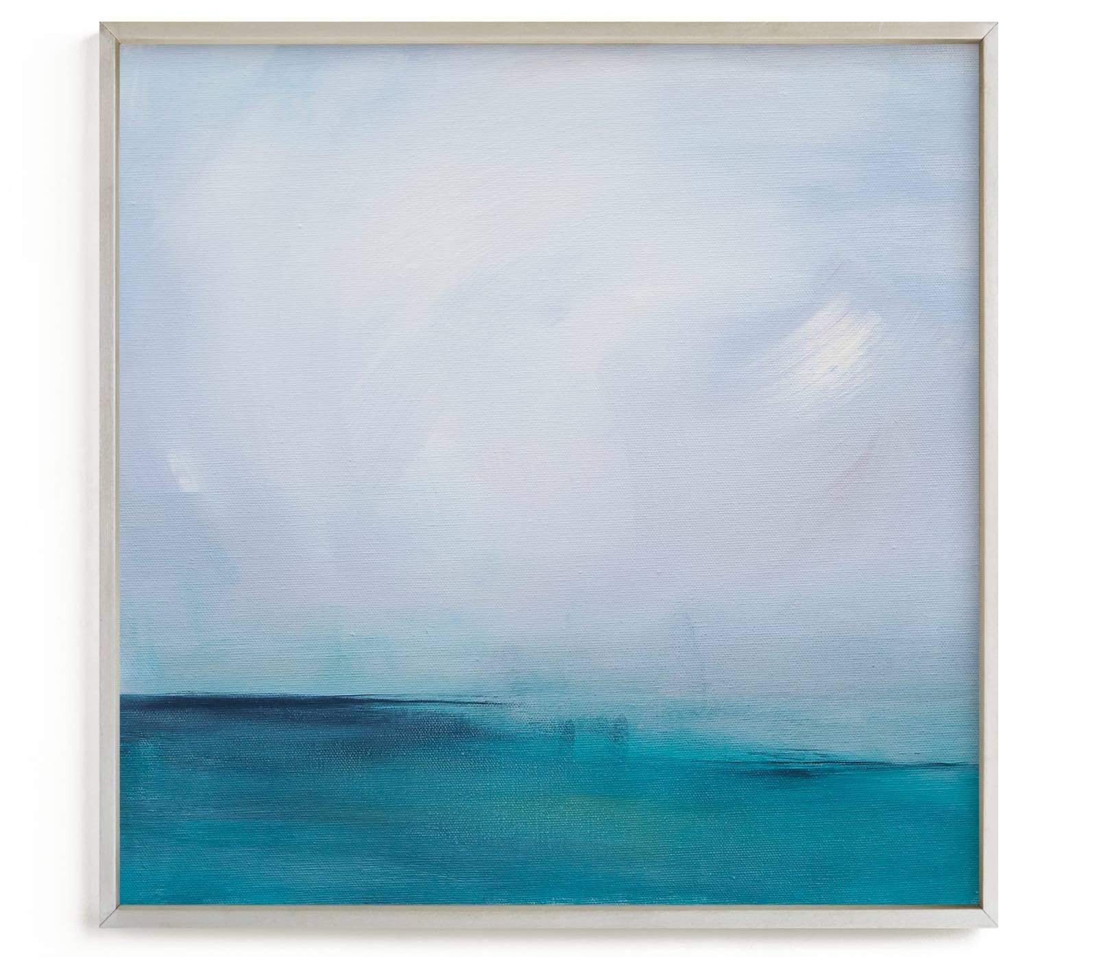 Calming Abstract Wall Art With a Coastal Feel - Stars & Anchor