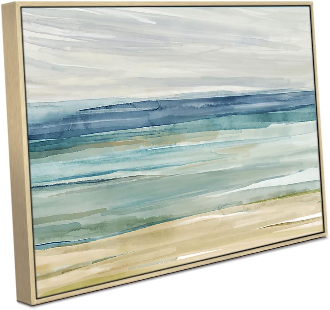 Calming Abstract Wall Art With a Coastal Feel - Stars & Anchor