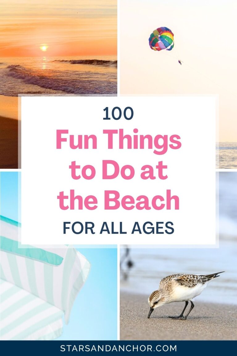 100 Fun Things to Do at the Beach for All Ages - Stars & Anchor