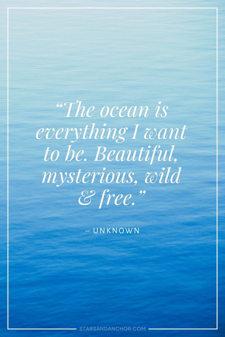 11 Ocean Quotes That Speak to the Soul - Stars & Anchor